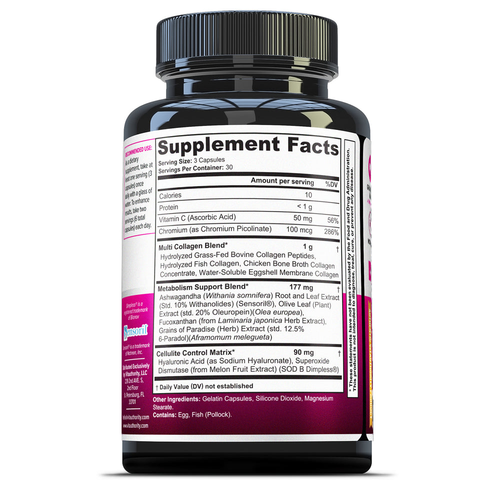 Multi Collagen Burn Capsules - Weight Loss & Metabolism | Vitauthority