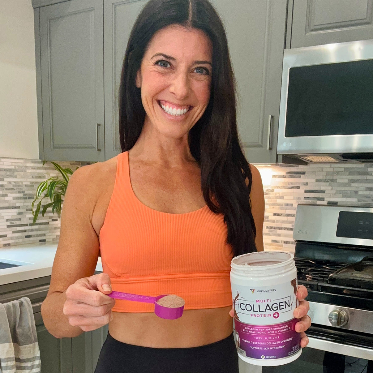 Multi Collagen Peptides Protein+ Powder - Chocolate Swirl – Vitauthority