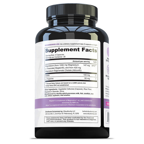 Mag Calm Comprehensive Magnesium Blend – Vitauthority
